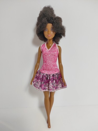 Barbie Doll Life In The Dreamhouse - African American w/ Pink Dress ...