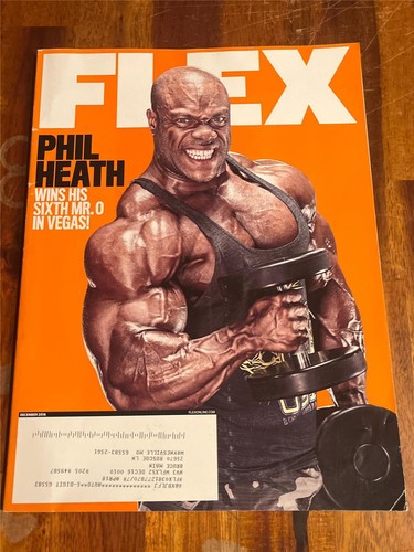 FLEX bodybuilding muscle magazine Mr Olympia PHIL HEATH 12-16 | eBay