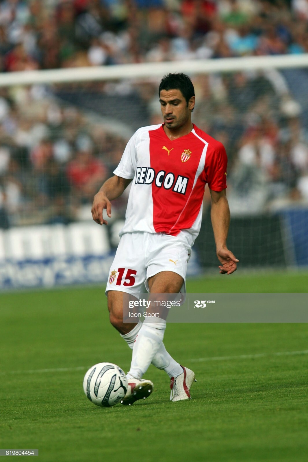 AS MONACO 2004-06 home shirt Puma M Medium maillot football soccer ...