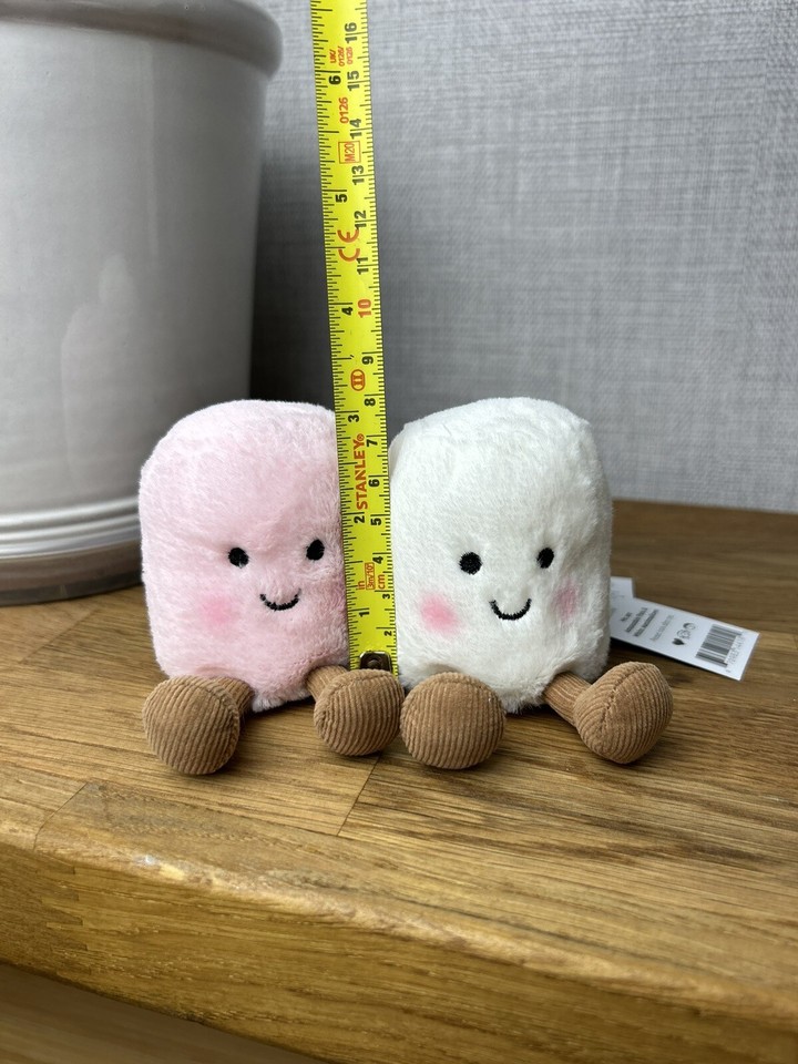 Jellycat Amusable Marshmallows - Marshmallow Jellycat - Sweet Plush ...