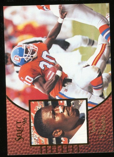 1996 Select Terrell Davis Card #64 HOF | eBay