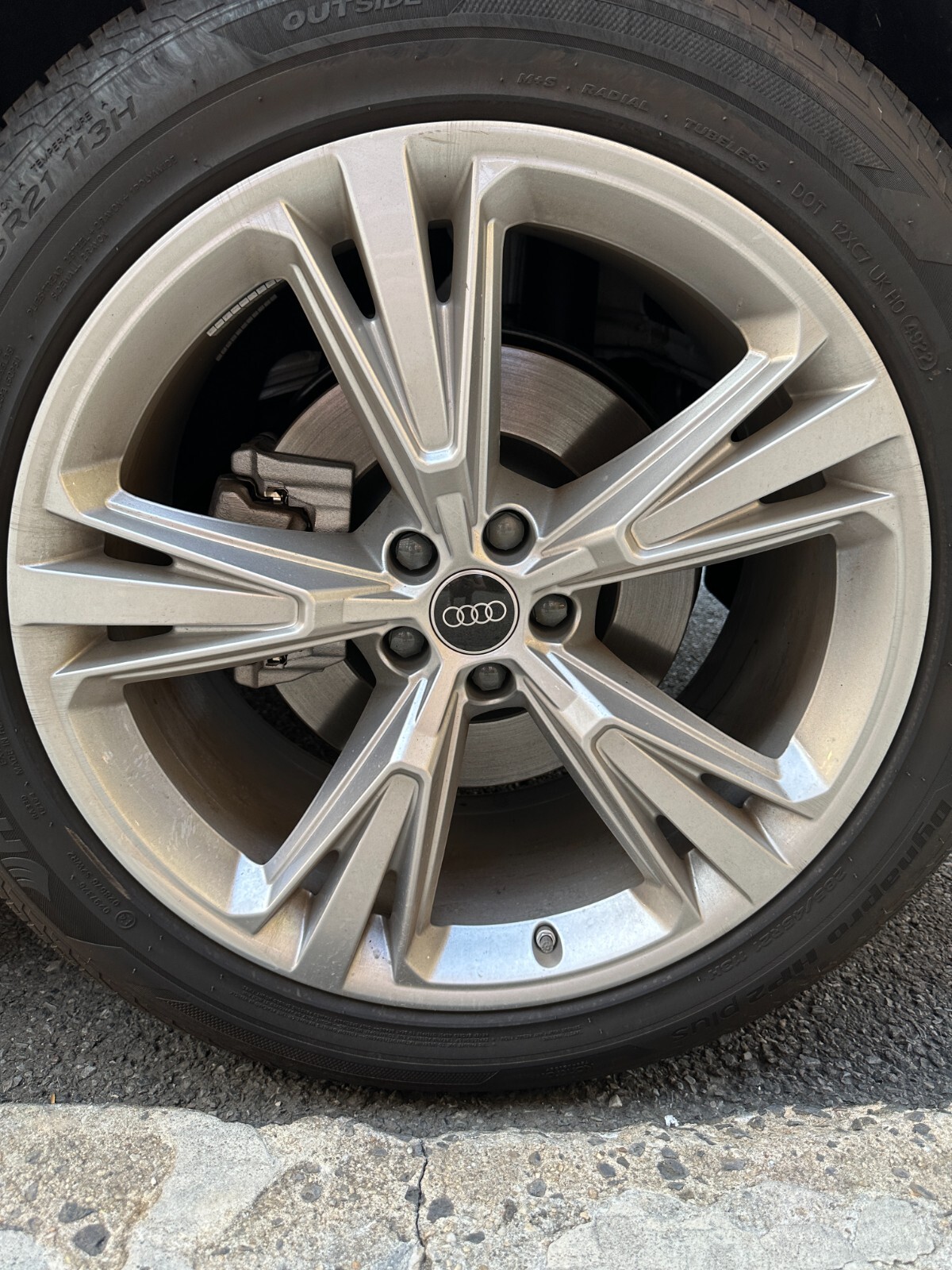 AUDI Q8 S-LINE 21" ALLOY WHEEL RIM ONLY OEM GENUINE set of 4 | eBay