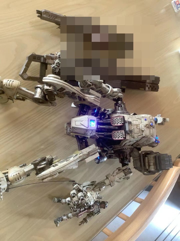 ThreeZero 3A Titanfall Stryder Figure Collectibles 1/12 Scale With ...