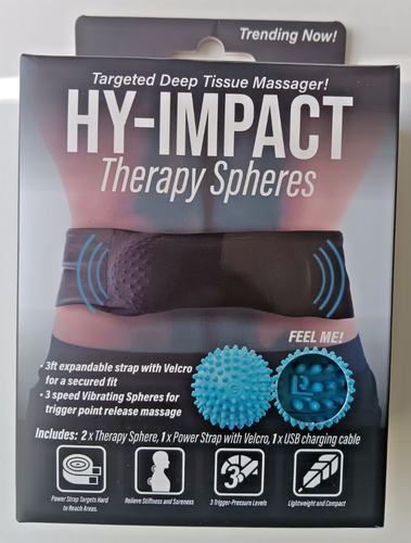 TV Hyper Impact Therapy Spheres - Targeted Deep Tissue Massage Therapy 3-Speeds | eBay