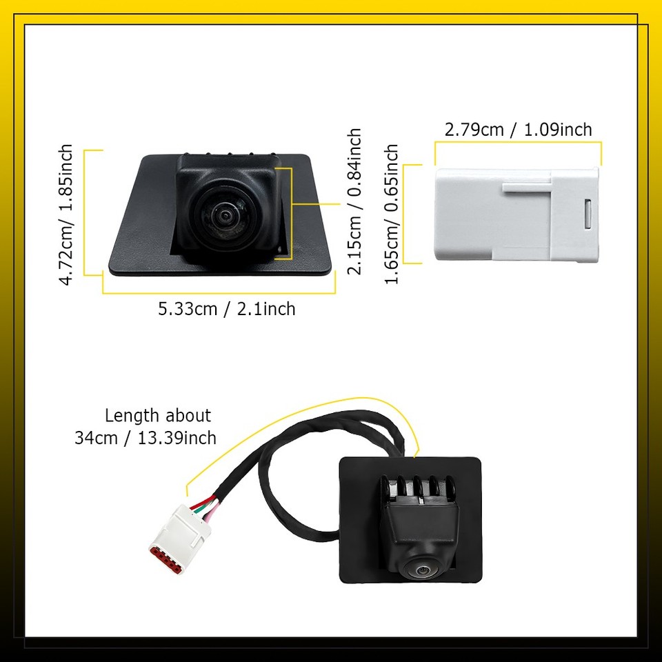 For Chevrolet Malibu 2016-2023 Rear View Backup Camera Night Vision ...