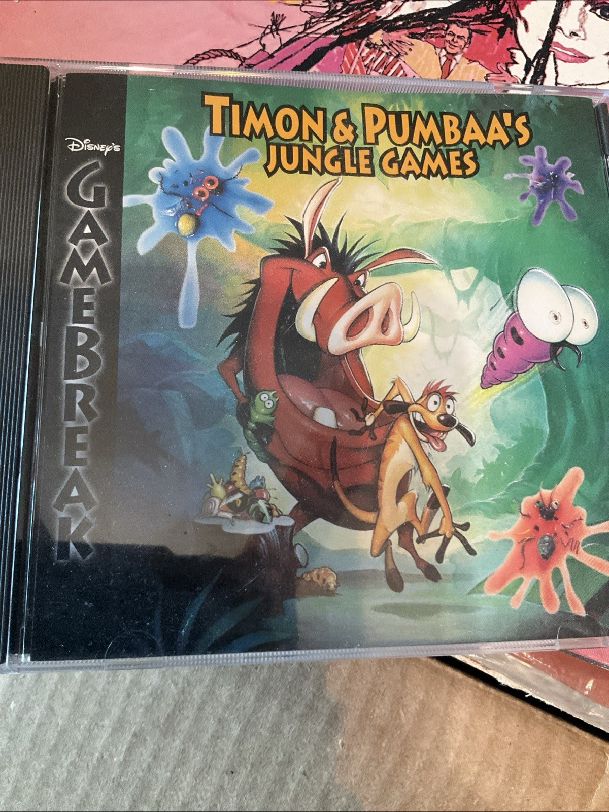 Timon & Pumbaa's Jungle Games 1995 Disney Game Break Windows 95/3.1 CD ...