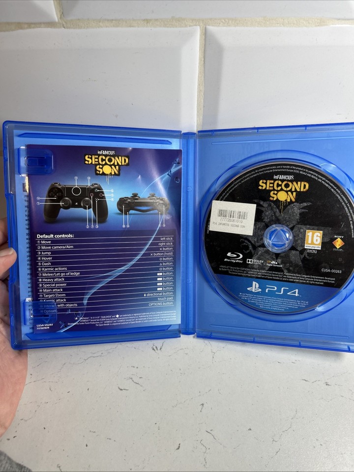 inFAMOUS: Second Son - Sony Playstation 4 PS4 Game | eBay