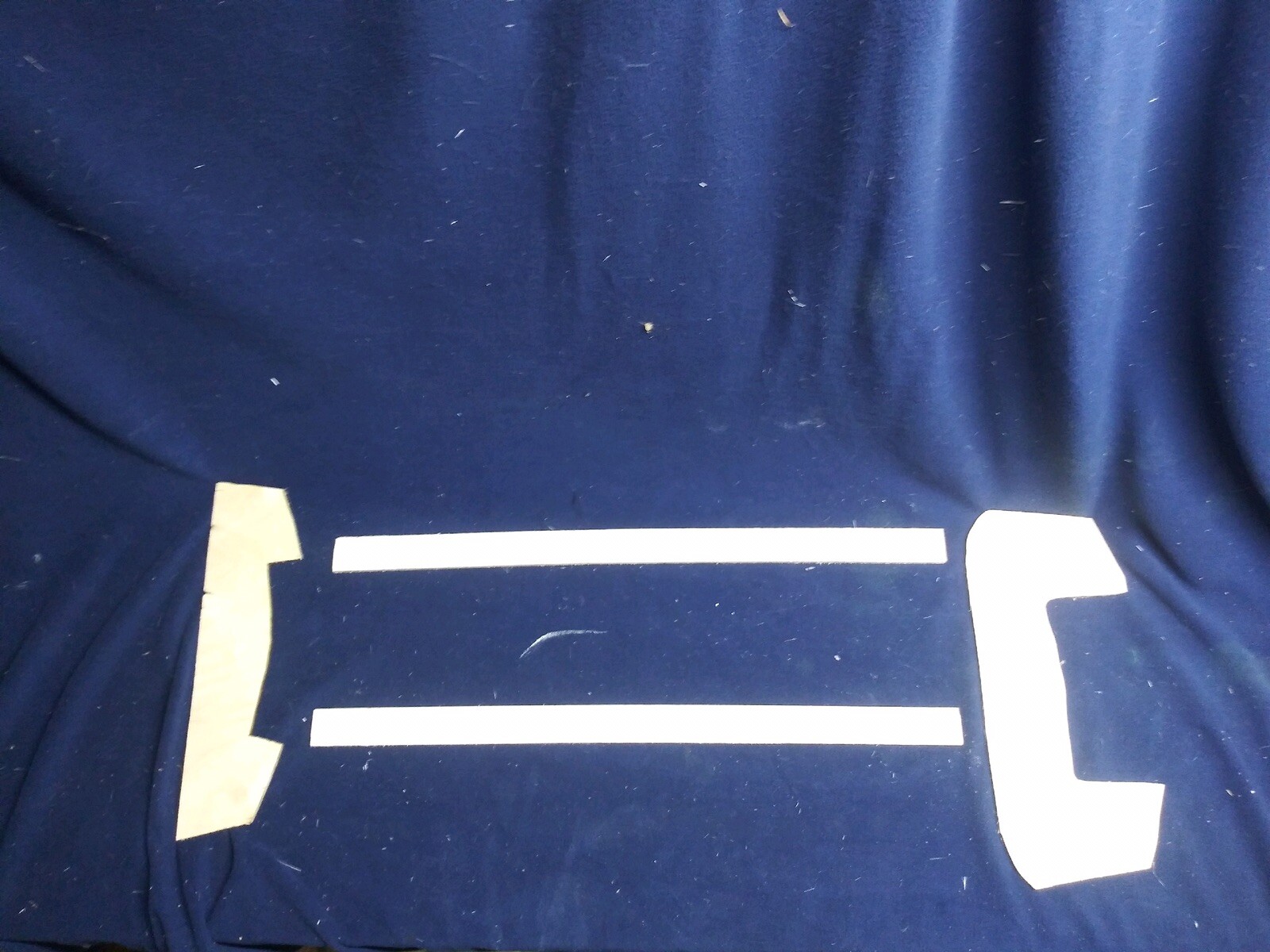 54" GREY CAT - FIBERGLASS RC BOAT HULL - DECK JOINED With Stringers And ...