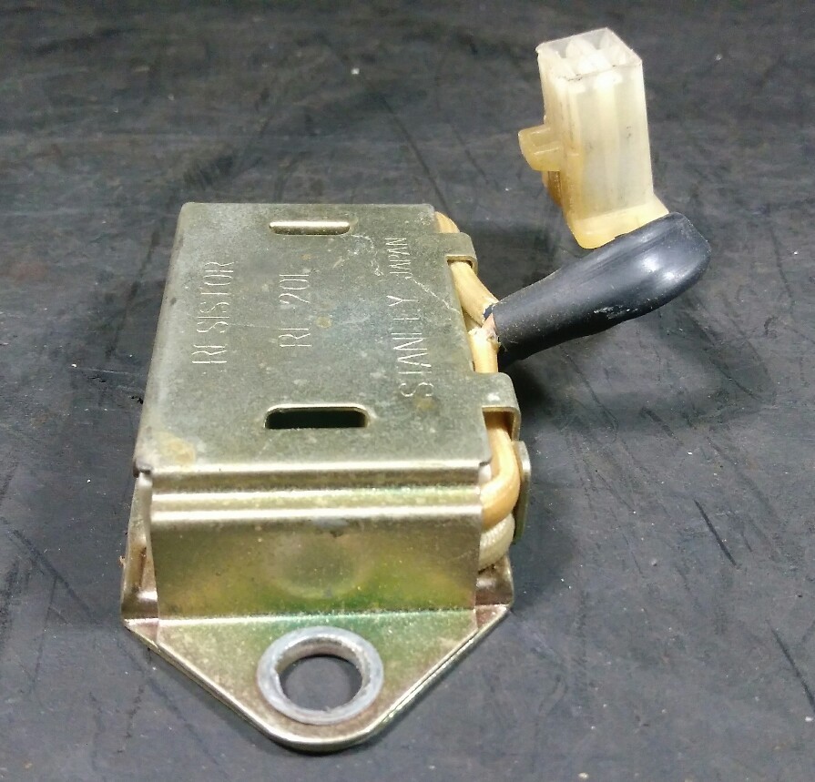 1976 Honda GL 1000 Harness Resistor RL-201 Goldwing GL1000 headlight ...