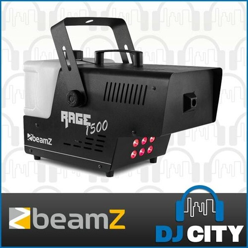 Fog Smoke Mist Machine 1500W 6 LED RGB Stage Light Remote Party DJ ...