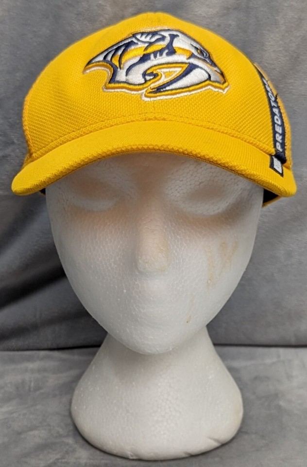NHL Adidas Nashville Predators Hat Hockey Hat Cap Snapback Yellow ...