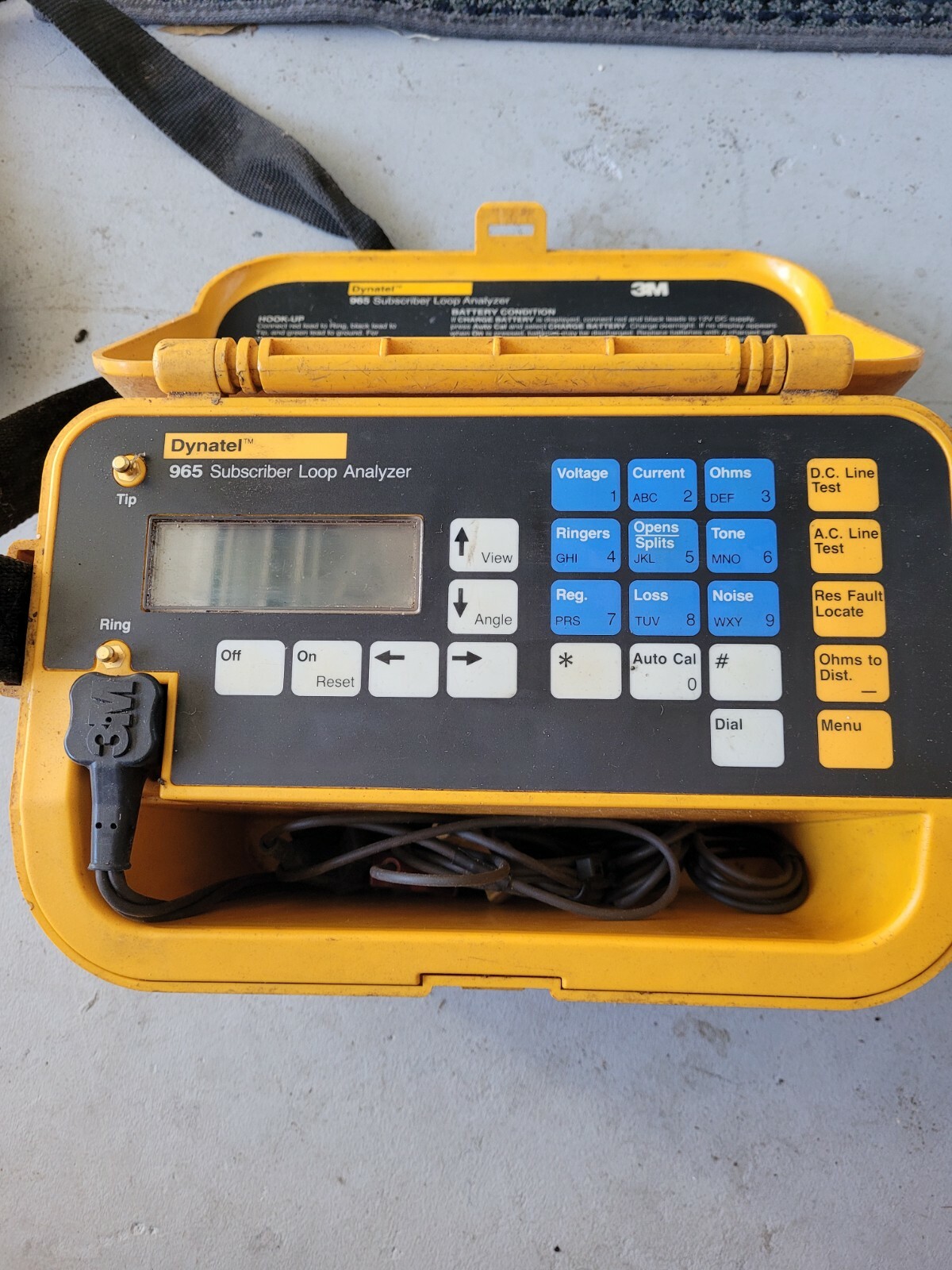 3m dynatel 965 Subscriber Loop Analyzer | eBay