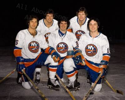 NY Islanders Dynasty Team Portrait Photo Print Poster Gillies Trottier ...