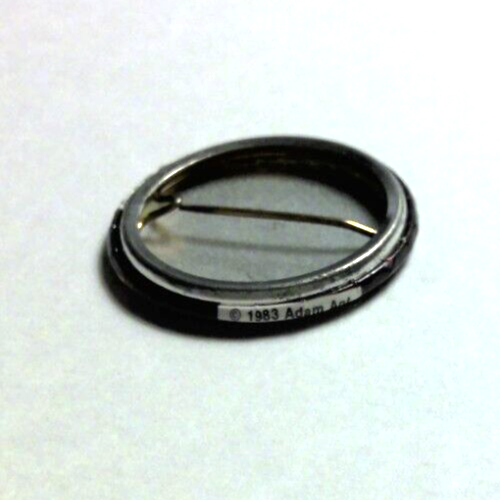 Authentic ADAM ANT Pinback Vintage Licensed Pin Button Badge 1983 1.25 ...