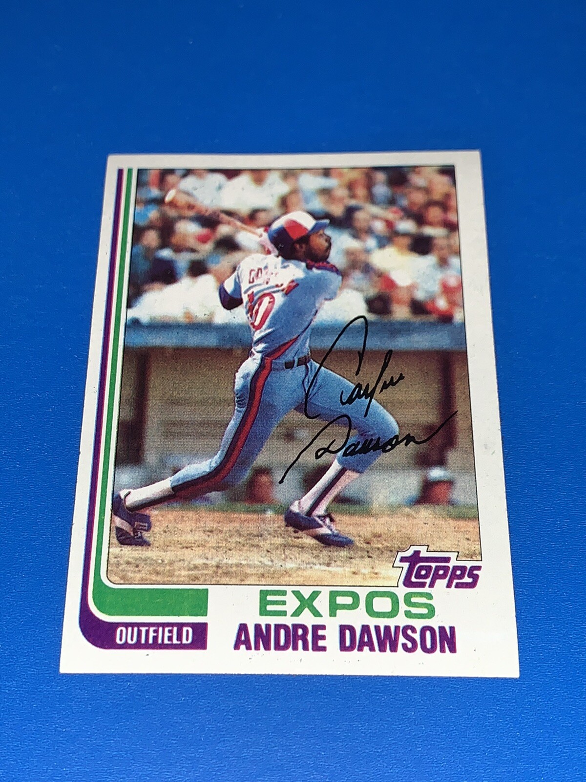 1982 Topps Andre Dawson Baseball Card #540 Montreal Expos Set Break NM ...