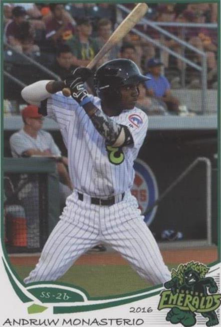 2016 Grandstand Eugene Emeralds - Andruw Monasterio (RC) for sale ...