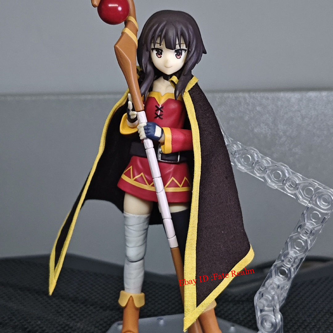 1/12 Custom Wired Cape Cloak For 6'' Figma Megumin Action Figure（No ...