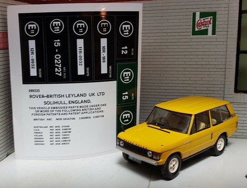 Engine Bay Bonnet Decal Label Sticker Set Early Range Rover Classic V8 ...
