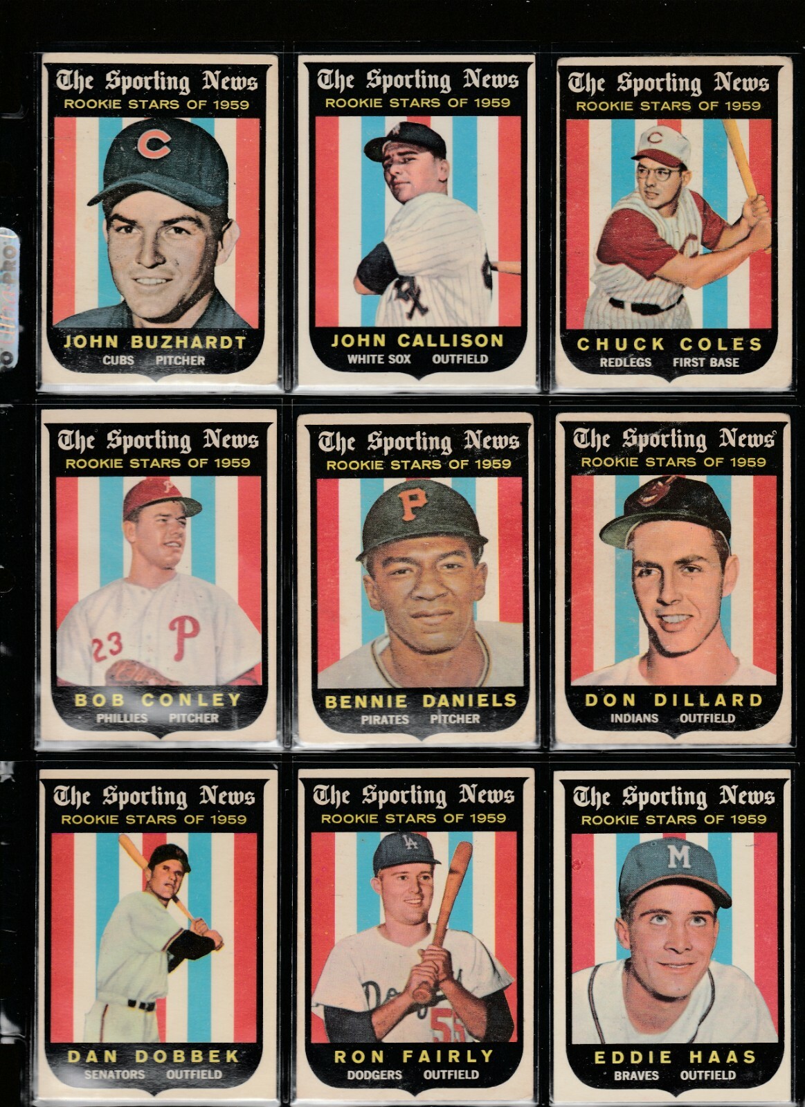 DON DILLARD (RC) #123 1959 TOPPS BASEBALL MID-GRADE/SET BUILDER****z | eBay