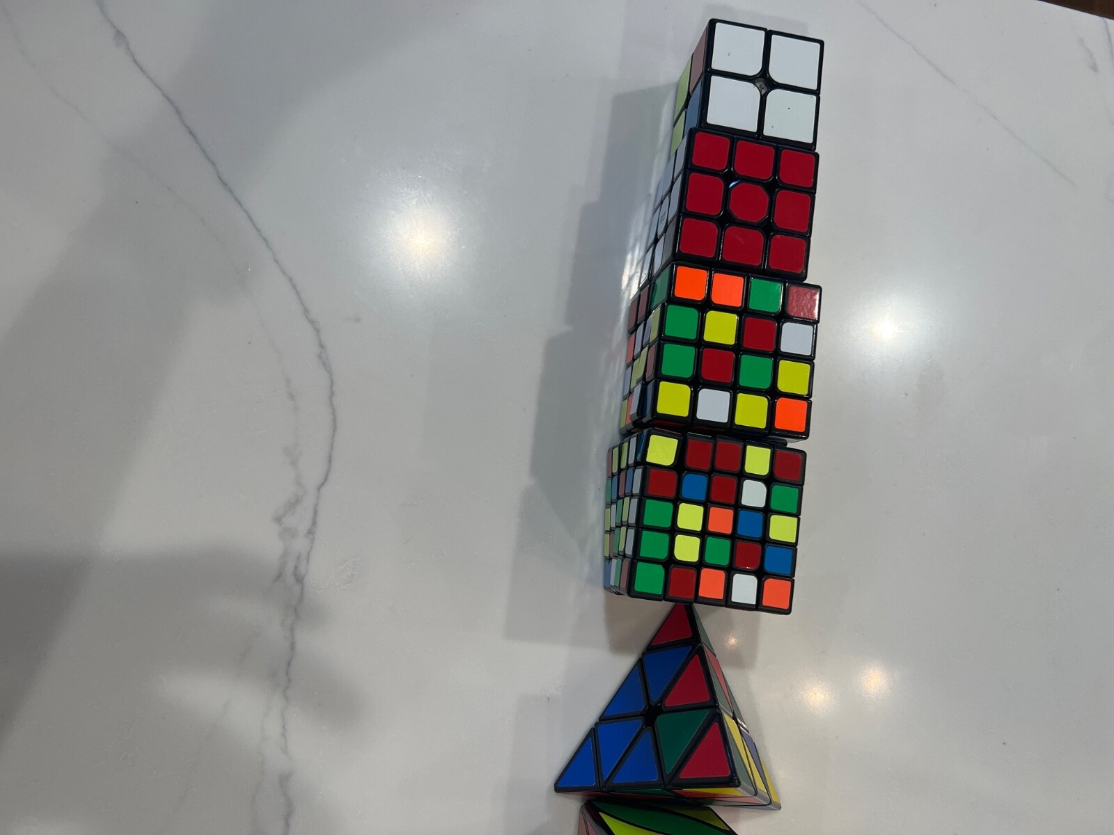 12 rubix/or speed cube, 2x2, 3x3,4x4,5x5 ect. Other unique and fun ...