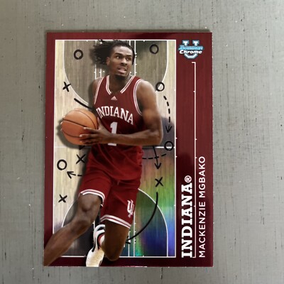 2023-24 Bowman Chrome U #PP-4 Mackenzie Mgbako Prodigal Playmakers ...