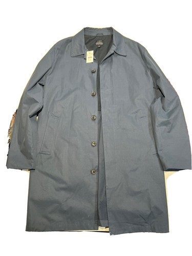 J Crew Rain Coat- Navy- New With Tags. Lightweight Womens Size Large | eBay