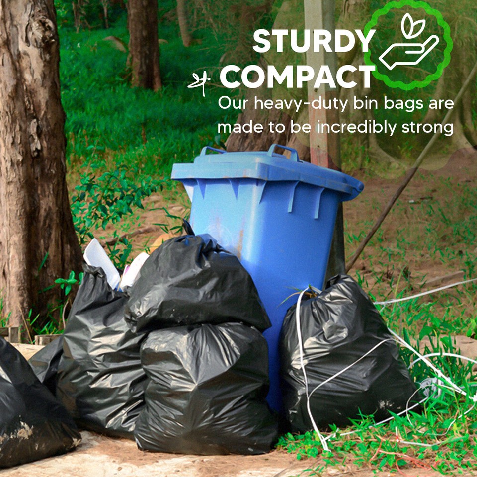 All Colored Bin Liners Bags for Home 7 Kitchen Waste 18" x 29" x 39 ...