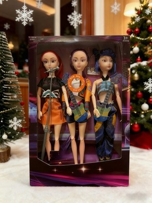 3PCS K-Pop Devil Hunters Dolls Set– Cosplay Collectible Figures with ...