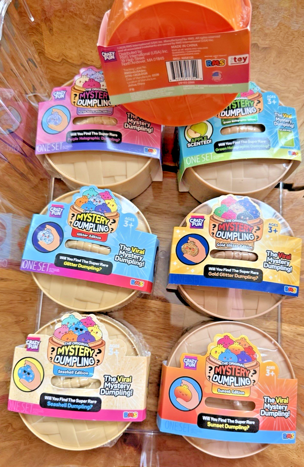 NEW Sealed RMS Mystery Dumpling Lot 7 Seashell Sunset Gold Glitter ...