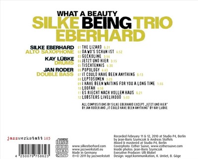 KAY LUBKE/JAN RODER/SILKE EBERHARD/SILKE EBERHARD TRIO - WHAT A BEAUTY BEING NEW 4250079758623| eBay