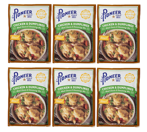 Pioneer Brand Chicken & Dumplings Mix 6 Pack | eBay