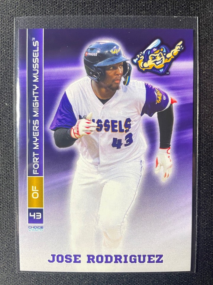 2025 Choice Fort Myers Mighty Mussels Team Set (Twins) You Pick Free ...