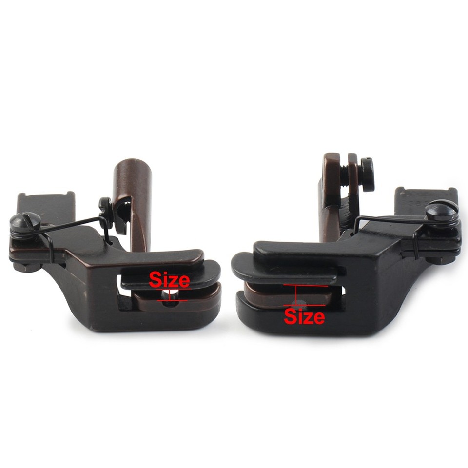 2Set 1/8" Walking Feet With Right Left Edge For JUKI DNU-241 DNU-1541 ...