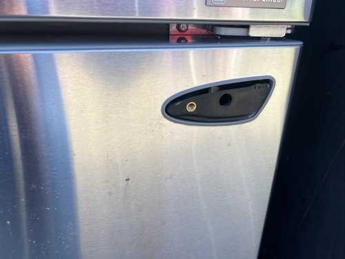 LG French Door Refrigerator Model LFX28968ST/04 Freezer Door No Handle ...