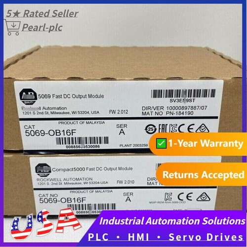 New AB 5069-OB16F Compact I/O 24V DC Output Module 5069OB16F US Free ...