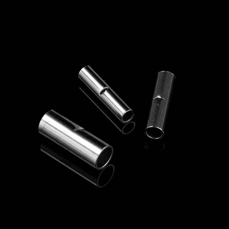 220pcs Non Insulated Butt Splice Uninsulated Crimp Wire Connectors ...