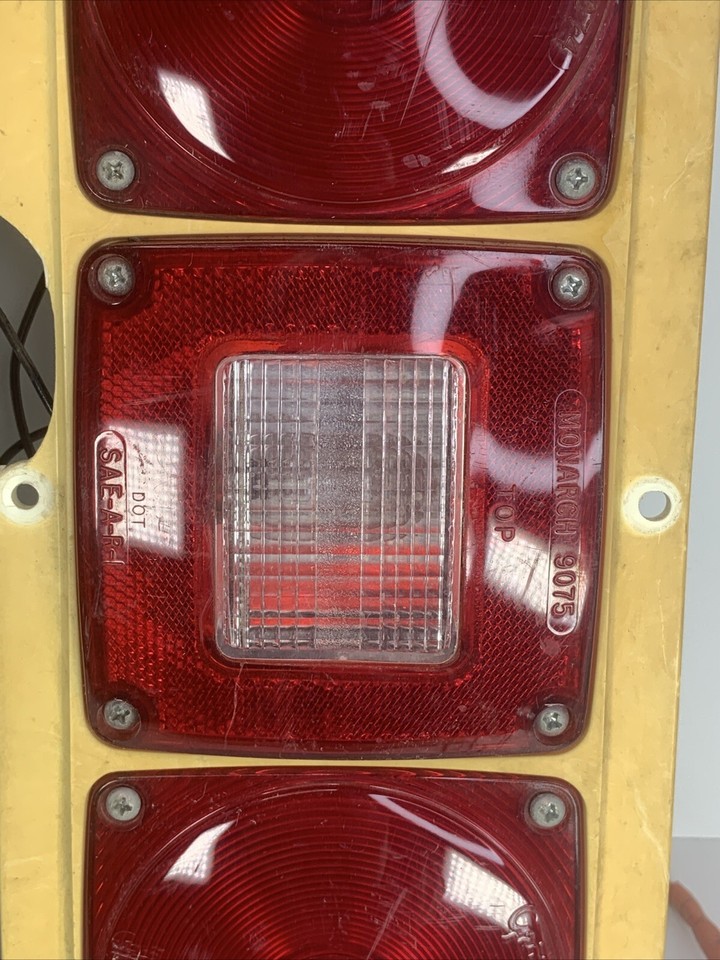 Vintage Rare Monarch 5129 Tail Light Set Camper RV See Photos For ...