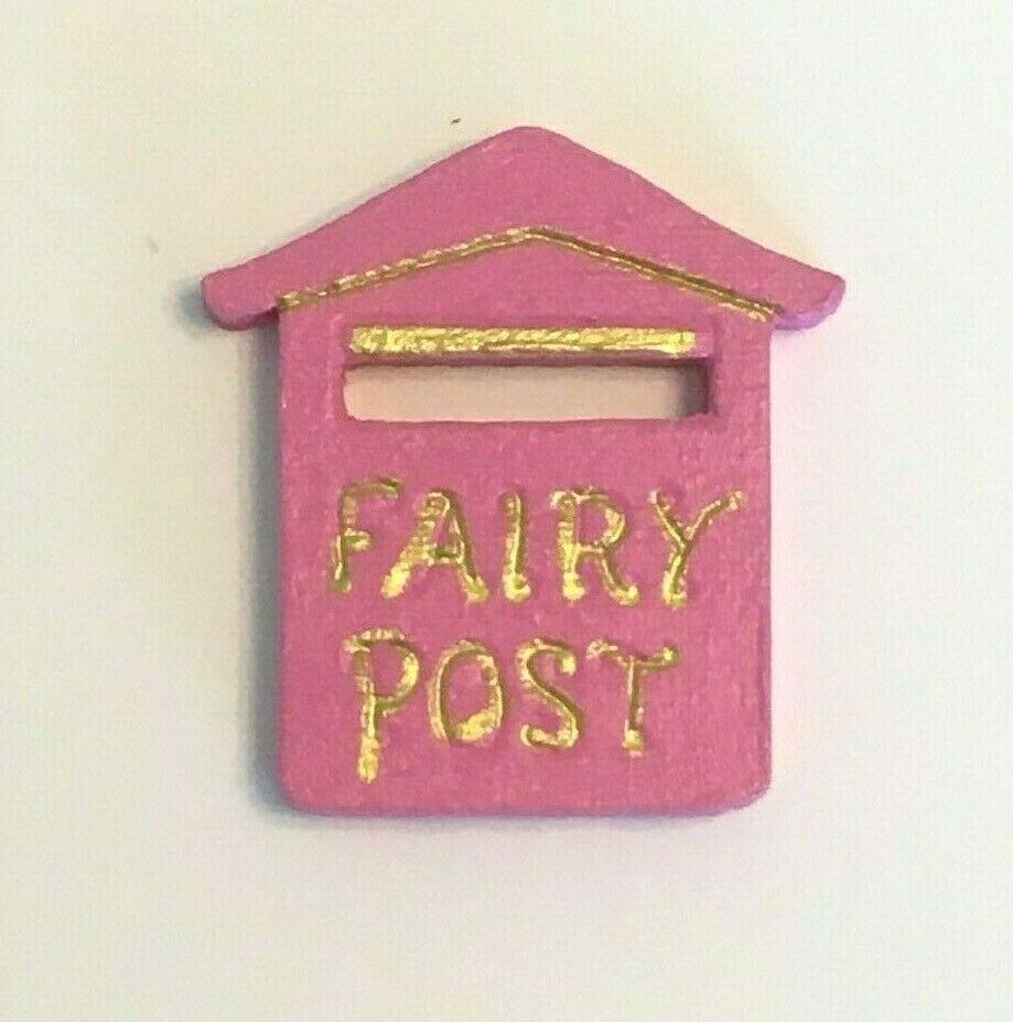 Wooden Fairy Post Postbox - Fairy Door Accessory - Fairy Garden | eBay UK