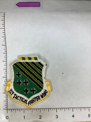 VINTAGE USAF 1st TACTICAL FIGHTER WING SQUADRON PATCH | eBay