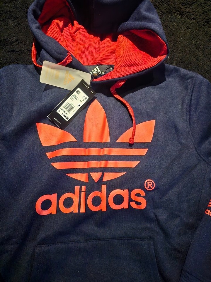 MEN Adidas Originals Trefoil Tracksuit BLUE Sweatsuit Size SMALL ...