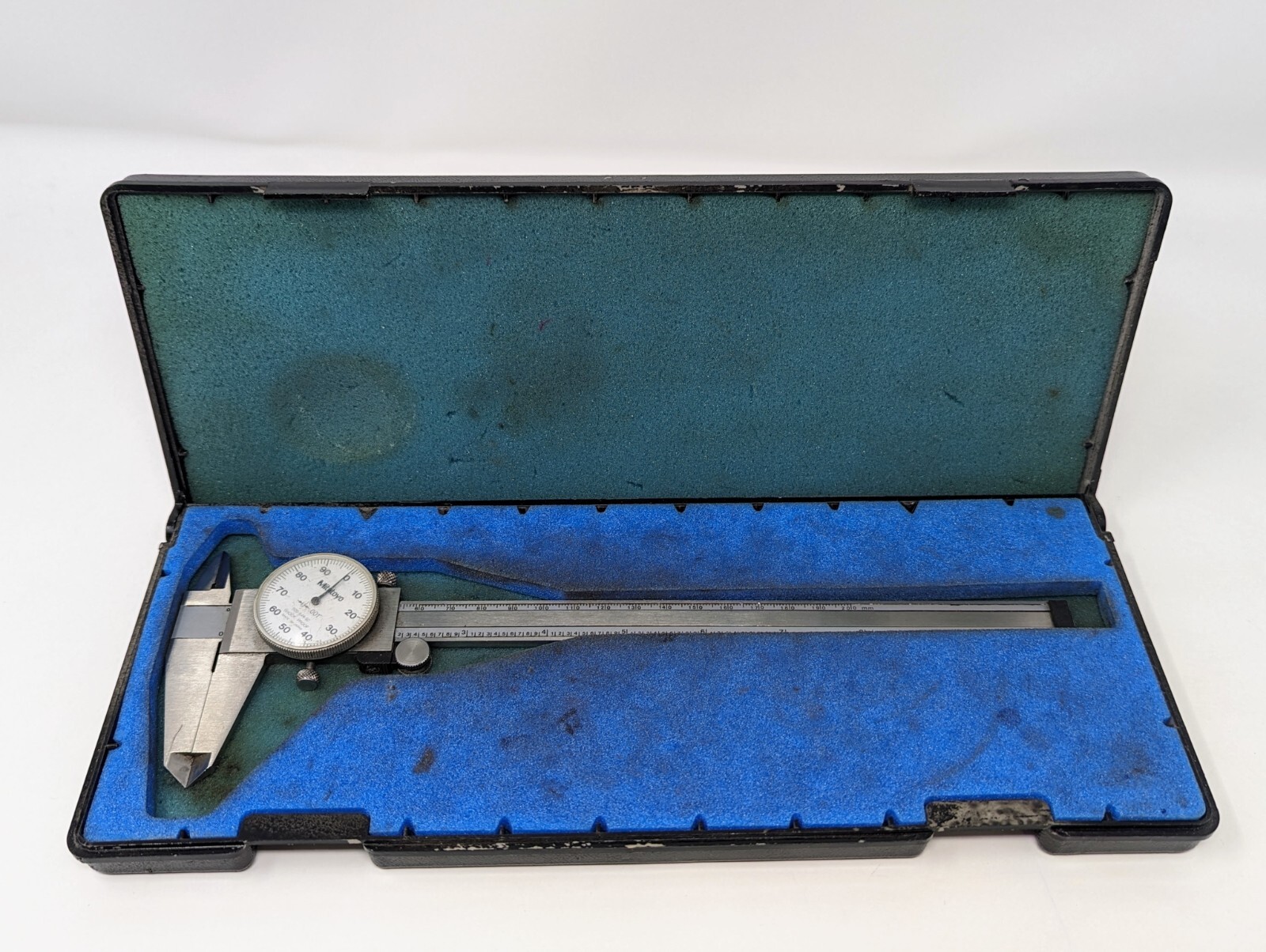 Mitutoyo 505-644-50 8 Inch Dial Calipers .001 Japan with Case - Works ...