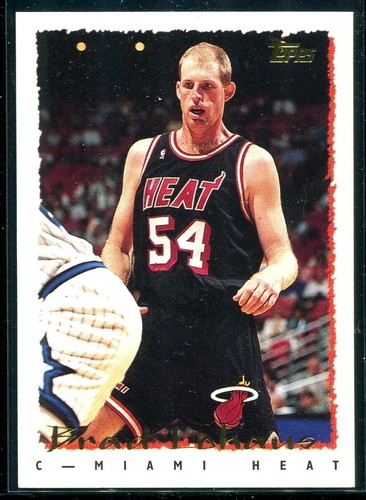 1995 Topps Basketball Brad Lohaus #234 Miami Heat | eBay