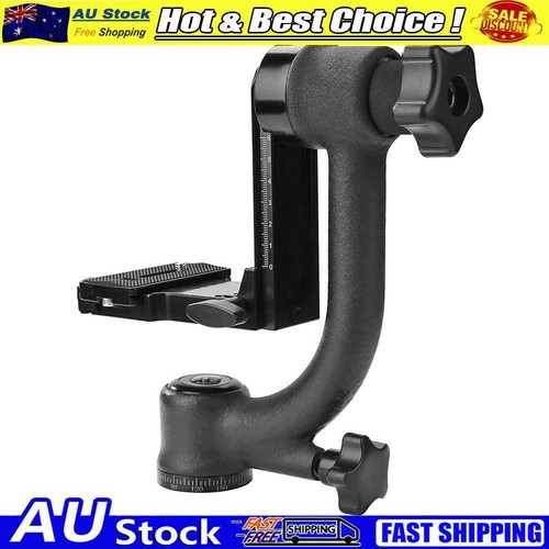 Aluminum Gimbal Tripod Head for Telephoto Lens Photography Bird Monopod ...