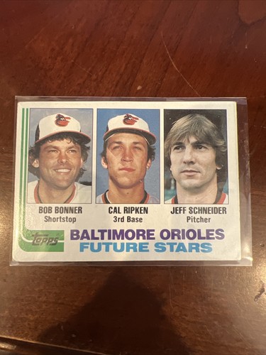 1982 Topps - Future Stars #21 Cal Ripken, Jr., Jeff Schneider, Bobby ...