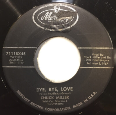 Chuck Miller (7) - Bye, Bye, Love / Rang Tang Ding Dong (7", Single) | eBay