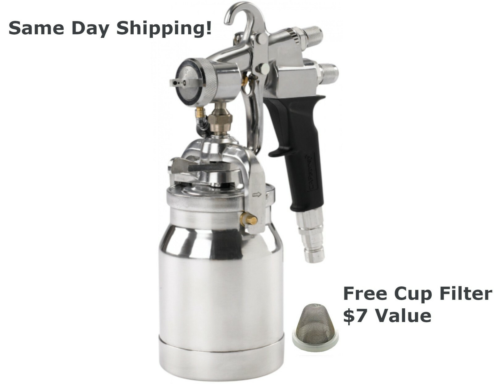 Titan Capspray Maxum II HVLP Turbine Paint Spray Gun 0524041 Free Cup ...
