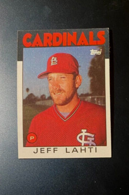1986 TOPPS JEFF LAHTI / CARDINALS #33 BASEBALL CARD | eBay