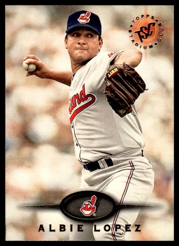 1995 Stadium Club #353 Albie Lopez Cleveland Indians | eBay