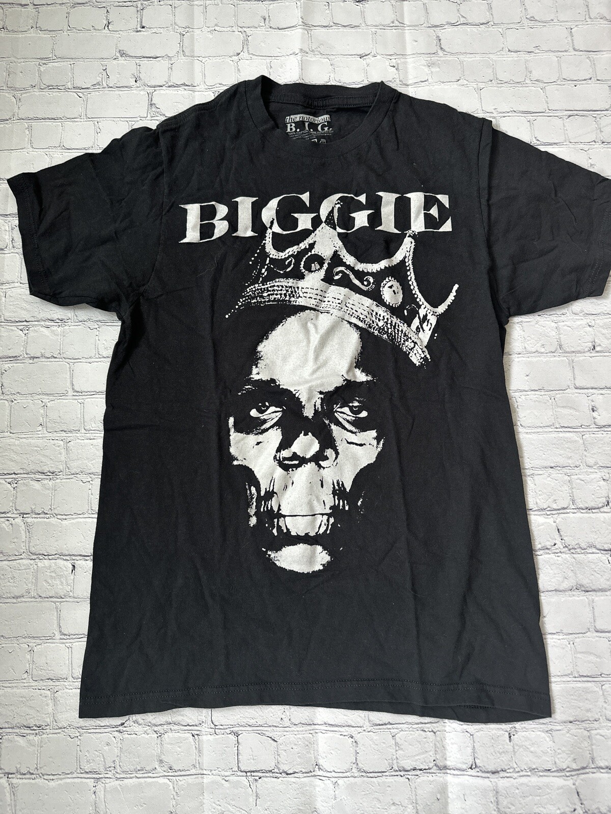 Biggie Smalls Notorious Big T-shirt 90s Retro Black V… - Gem