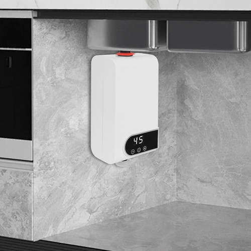 8L 1500W Electric Water Heater Top Outlet Instant Hot Mini Tank Water ...